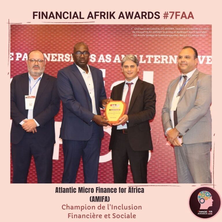 AMIFA, champion of financial inclusion - Financial Afrik Awards 2025 ...