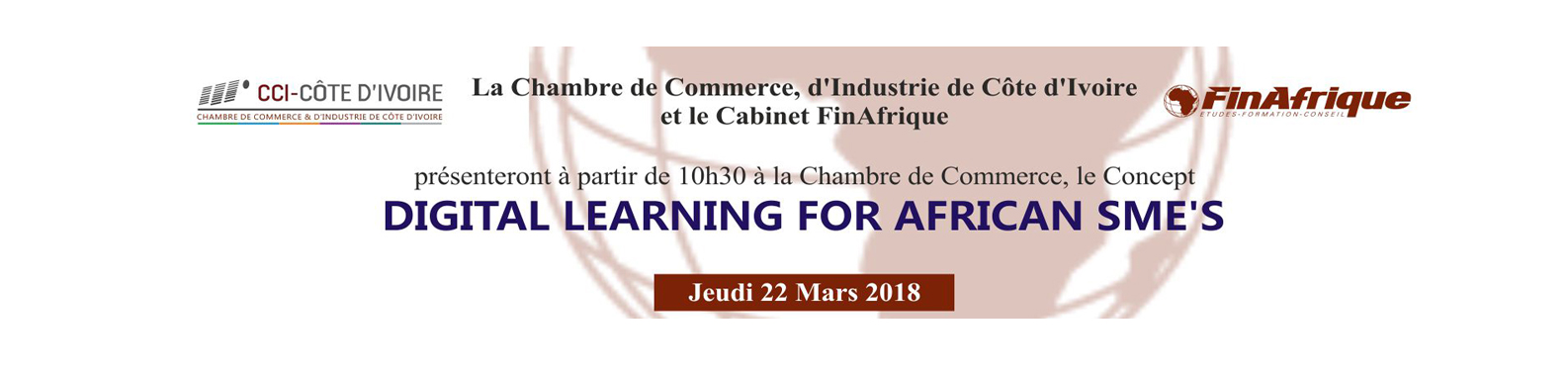 Lancement du Concept Digital Learning for African SME’S | Financial Afrik