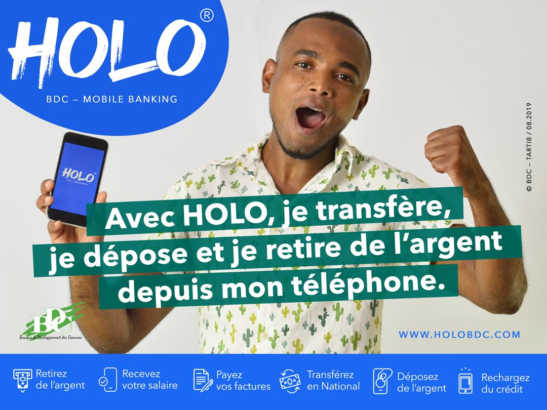 Lancement du service #HOLO, la solution de banque mobile de la BDC ...