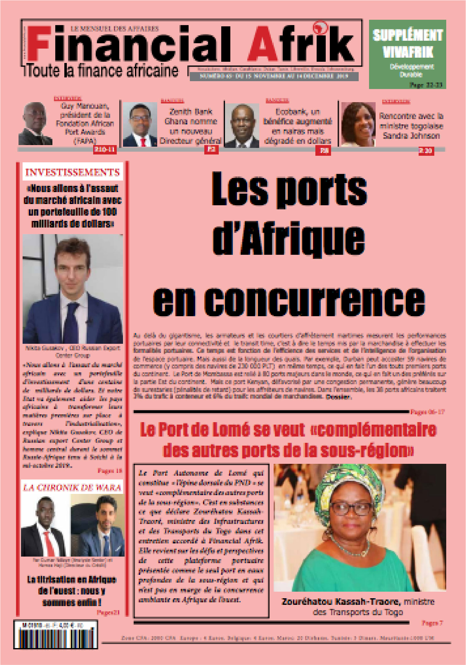 Mensuel Financial Afrik | Financial Afrik