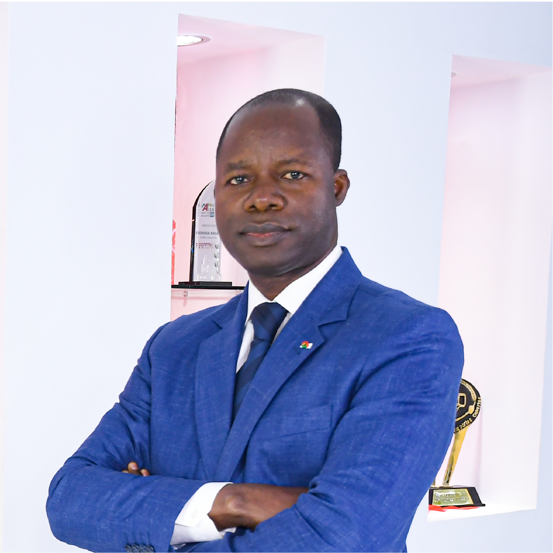 The total balance sheet of Coris Bank International (CBI) at almost ...