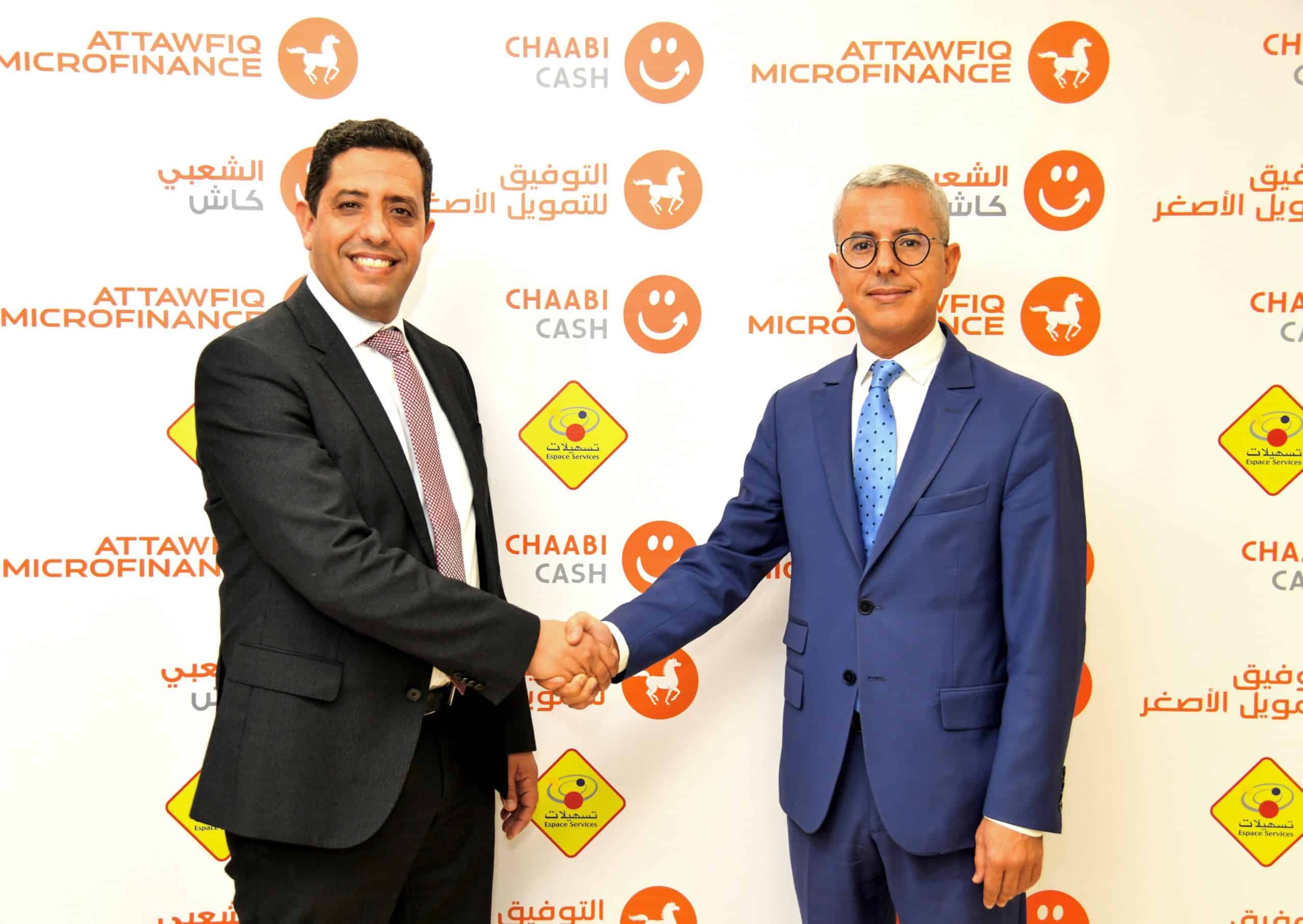 Inclusion Financière : Chaabi Cash et Attawfiq Microfinance s’associent ...