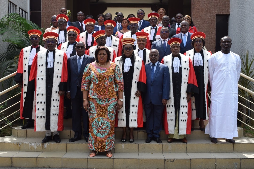 Audience de déclaration solennelle des nouveaux Juges de la CCJA ...