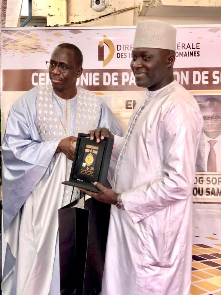 Sénégal : passation de services à la DGID | Financial Afrik