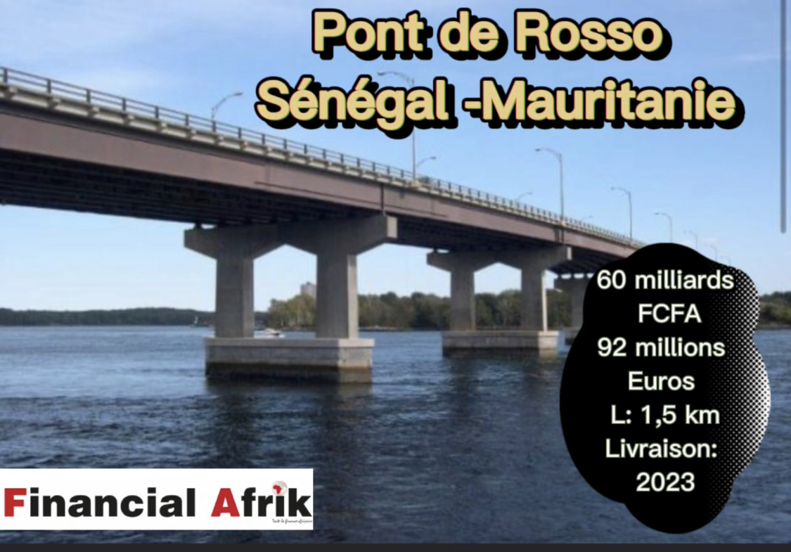 Mauritanie -Sénégal : bientôt achevé, le Pont de Rosso configure la ...