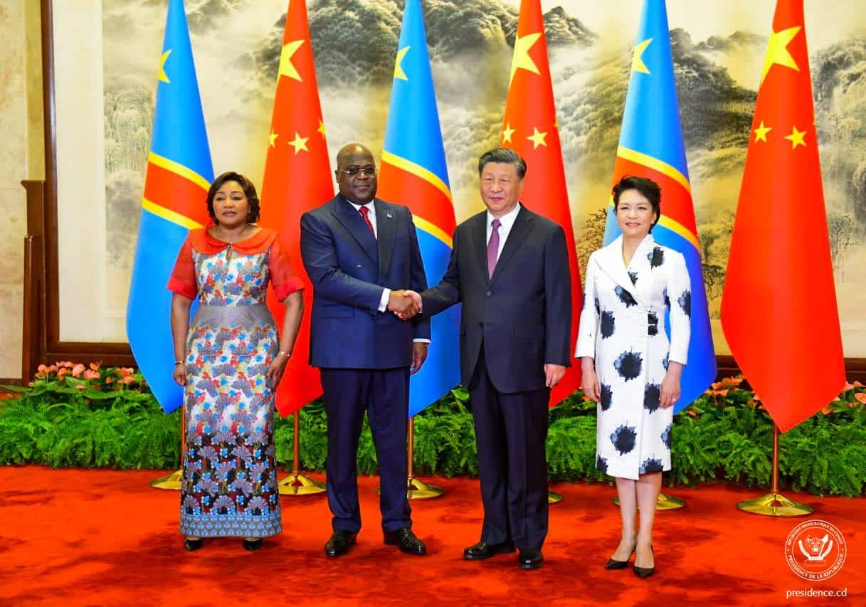 Avec la signature des plusieurs protocoles d'accord, la RDC et la Chine ...