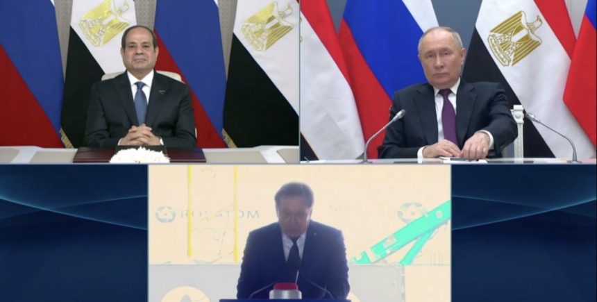 Egypte : Al-Sissi et Poutine donnent le top départ pour la 4e tranche ...