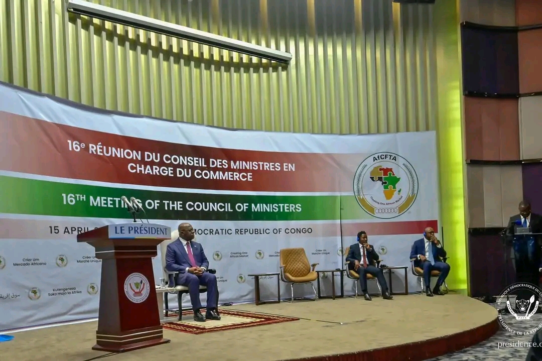 RDC : ouverture de la 16e réunion ministérielle de la ZLECAf à Kinshasa ...