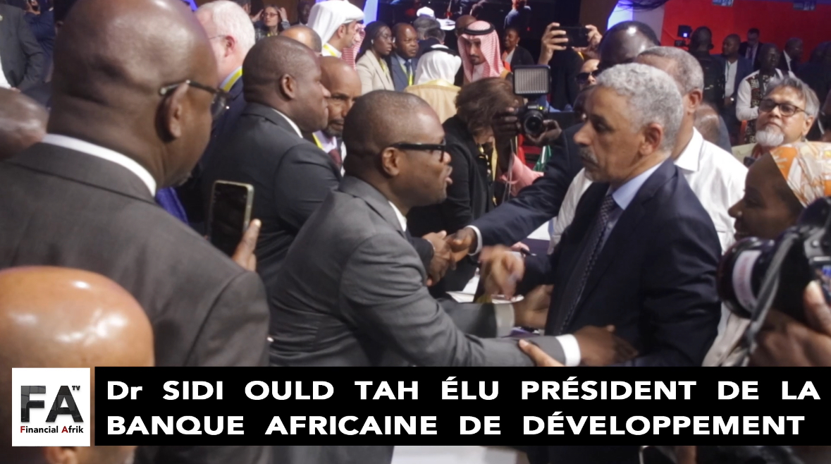 Dr Sidi OuldTah élu président de la Banque africaine de développement ...